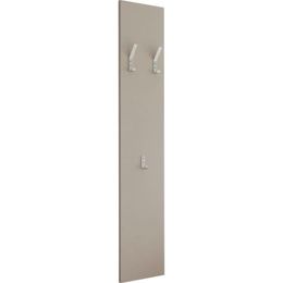 borchardt M&ouml;bel borchardt M&ouml;bel Garderobenpaneel &raquo;Vaasa, platzsparende Wandgarderobe mit 6 Kleiderhaken&laquo; 2 Stk. tlg. Holzwerkstoff B/H/T: 24cm x 140cm x 8cm