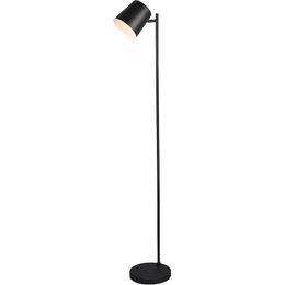 REALITY LEUCHTEN LED Stehlampe &raquo;BLAKE, Akku Stehleuchte Indoor, mit USB-C Lade-Anschluss, H&ouml;he 125 cm&laquo; LED-Board 1 Stk. Warmwei&szlig; &Oslash; 20cm, mit 4-fach 