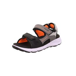 Superfit Sandale CRISS CROSS in Grau/Orange | Gr.: 34