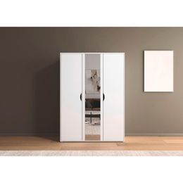 Rauch Dreht&uuml;renschrank &raquo;Kleiderschrank Schrank Garderobe W&auml;scheschrank NARAI mit Spiegel&laquo; in 3 verschiedenen Ausstattungen BASIC/CLASSIC/PREMIUM, 