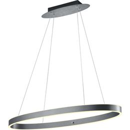 HELL h&ouml;llisch gutes Licht LED Pendelleuchte &raquo;DELTA&laquo; LED-Modul 1 Stk. Warmwei&szlig; Tastdimmer, In der H&ouml;he einstellbar 2, &Oslash; 90cm, 1 Stk.