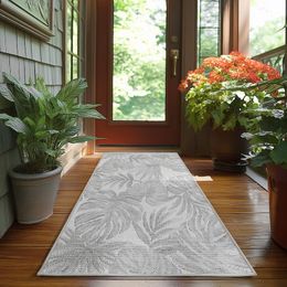 Ayyildiz Teppiche Outdoorteppich &raquo;DESERT 1302 , auch als L&auml;ufer und Rund erh&auml;ltlich&laquo; rechteckig 5 mm H&ouml;he In und Outdoor, pflegeleicht, Wohnzimmer, Aussenbereich grau 