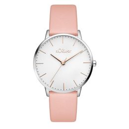 s.Oliver Damen s.Oliver Quarzuhr &raquo;Modern Basics&laquo; Armbanduhr, Damenuhr, analog Einheitsgr&ouml;&szlig;e