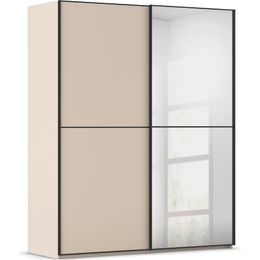 Rauch Schwebet&uuml;renschrank &raquo;Kleiderschrank Schrank Garderobe Schlafzimmerschrank SCALE-DUO&laquo; edle zweigeteilte T&uuml;ren, Spiegel und 3 Zierleisten MADE IN 
