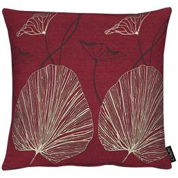 Apelt Dekokissen &raquo;Nora&laquo; grau Bezug: 100% Polyester B/L: 46cm x 46cm, 1 Stk.