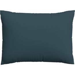 Schlafgut Kissenbezug &raquo;Premium Kissenbezug Knitted Jersey (1 St)&laquo; Ton-in-Ton Rei&szlig;verschluss, Bio-Baumwolle mit Elasthan, Uni, OEKO Tex grau Jersey, Obermaterial