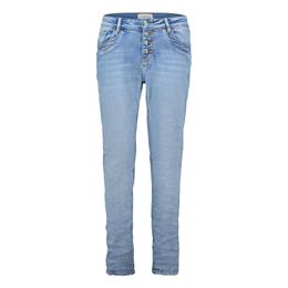 Cartoon Boyfriend-Jeans im Vintage-Look in Blau | Gr.: 42