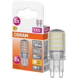 Osram LED-Leuchtmittel &raquo;LED PIN Lampe&laquo; G9 2 Stk. Warmwei&szlig; Einheitsgr&ouml;&szlig;e