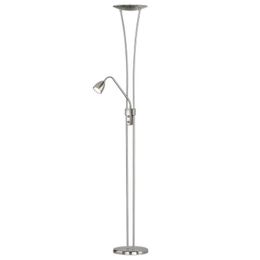 Trio Leuchten LED Deckenfluter LED-Modul grau 2, H: 180cm