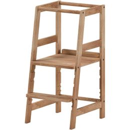 Vipack Kinderstuhl &raquo;Lernturm aus Massivholz, stabil und standfest gebaut&laquo; () Tritt und Stehfl&auml;che 3-fach verstellbar, 3 verschiedene Farben Massivholz B/H/T: