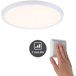 Paulmann LED Einbauleuchte &raquo;Areo&laquo; LED-Modul 1 Stk. Warmwei&szlig; LED-Modul, 3-Stufen-dimmbar wei&szlig; 1, &Oslash; 23cm H: 2,6cm, 1 Stk.