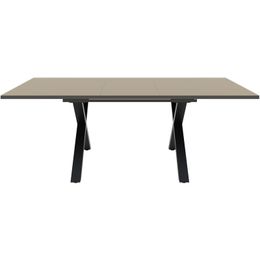 set one by Musterring Esstisch &raquo;Reno&laquo; 1 Stk. tlg. Mit Vierkantfu&szlig;, w&auml;hlbaren Gestellen und Plattenfarben B/H/T: 160cm x 75cm x 90cm, Synchronauszug