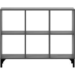 Schildmeyer Regalelement &raquo;Smash, Regal,melaminharzbeschichtet, Made in Germany, B: 104 cm&laquo; Solide Verarbeitung - Dieses Produkt ist in Deutschland gefertigt grau 