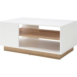 Home Affaire Couchtisch &raquo;Clair&laquo; Breite 100 cm wei&szlig; B/H/T: 100cm x 46cm x 60cm