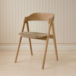 Stuhl &raquo;Mette by Hammel&laquo; () 1 Stk.Massivholz, gepolsterte Sitzfl&auml;che, versch. Farbvarianten Massivholz B/H/T: 52cm x 75cm x 54cm, 1 Stk., R&uuml;ckenlehne 