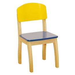 Roba Stuhl &raquo;Gelb/Blau&laquo; () f&uuml;r Kinder bunt B/H/T: 33cm x 62cm x 34cm
