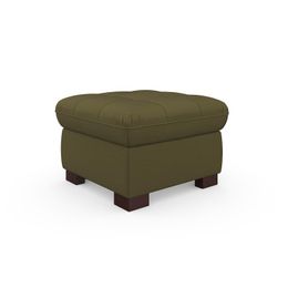 Sit & More sit&more Hocker &raquo;Luxor&laquo; auch erh&auml;ltlich in dem besonders leicht mit Wasser zu reinigen gr&uuml;n Luxus-Microfaser ALTARA NUBUCK (100% Polyester);Soft clean