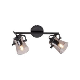 JUST LIGHT Wandleuchte &raquo;TINULA&laquo; E14 1 Stk. ExklusiveE14 schwarz 2, 1 Stk.