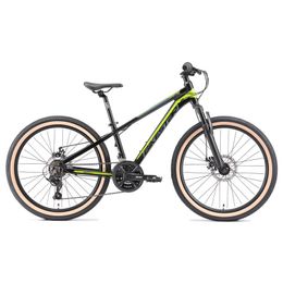 Bikestar Jugendfahrrad 21 Gang Shimano RD-TY21 Schaltwerk Kettenschaltung schwarz 32cm, 24 Zoll (60,96cm) Jugendfahrrad