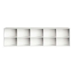 Sideboard &raquo;Mistral, Hochwertig B&uuml;cherregal, Lowboard, h&auml;ngend/stehend montierbar&laquo; mit 5 verstellbare Einlegeb&ouml;den, B: 220 cm, anpassungsbar 
