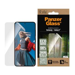 PanzerGlass Displayschutzfolie &raquo;Ultra-Wide Fit Screen Protection&laquo; f&uuml;r Samsung Galaxy S25 Schutzfilm, Schutzfolie, Bildschirmschutz, kratz- & sto&szlig;fest 