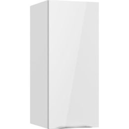 KOCHSTATION H&auml;ngeschrank &raquo;KS-Aken&laquo; wei&szlig; B/H/T: 30cm x 70,4cm x 34,6cm