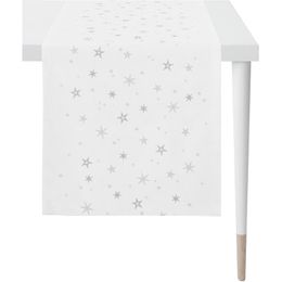 Apelt Tischl&auml;ufer &raquo;9600 CHRISTMAS ELEGANCE, Weihnachtsdeko, Weihnachten&laquo; Lurex-Jacquardgewebe bunt Polyester, Viskose B/L: 46cm x 135cm, 1 Stk., 