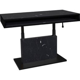 M&auml;usbacher Couchtisch &raquo;Lift Couchtisch&laquo; h&ouml;henverstellbar von 59-78 cm, Breite 110 cm, Metallgestell schwarz B/H/T: 110cm x 78cm x 60cm
