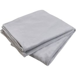 done. Wohndecke &raquo;Heaven&laquo; kuschelig weiche Wohndecke silber Polyester B/L: 150cm x 200cm