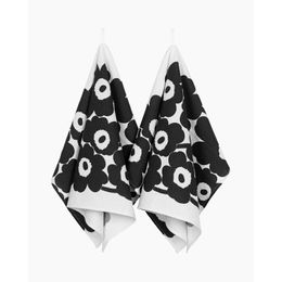 Marimekko Geschirrtuch &raquo;UNIKKO&laquo; 70x47 cm Baumwolle, Leinen 2, Baumwolle Leinen