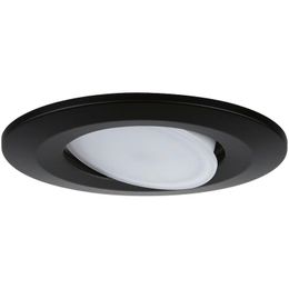 Paulmann LED Einbauleuchte &raquo;Calla 10x680lm 4000K 6W 230V schwarz matt IP65&laquo; Neutralwei&szlig; schwarz 10, &Oslash; 9cm