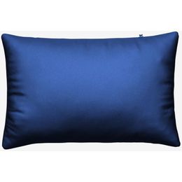 Kissenbezug &raquo;Mikrofaser Kissenbezug - Allergiker Kopfkissenbezug - unfassbar weich&laquo; Gr&ouml;&szlig;e 80x80, 40x80 und 70x90 cm; versteckter Rei&szlig;verschluss blau 