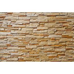 papermoon Fototapete &raquo;Stone Wall&laquo; glatt bunt Vlies B/L: 0m x 0m