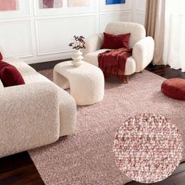 Ted Baker Teppich &raquo;Soft Boucl&eacute; Portobello, auch als L&auml;ufer&laquo; rechteckig 10 mm H&ouml;he Woll-Optik, Boucl&eacute; Meliert, Wohnzimmer, Esszimmer, Schlafzimmer, Flur 