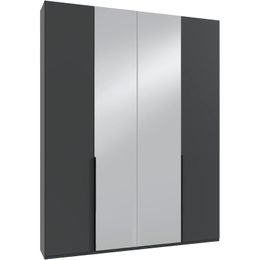 wimex Kleiderschrank &raquo;Mugano,in 5 Breiten,2 H&ouml;hen,2 Tiefen, viele Farben, Made in Germany&laquo; in Basic oder Premium Ausstattung, mit langen Griffen aus Metall,