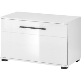 Home Affaire Schuhbank &raquo;Cantara, Garderobenbank mit Klappe, Sitzbank in zwei Farben&laquo; ausreichend Stauraum, Platz f&uuml;r ca. 6 Paar Schuhe, 80 cm breit 