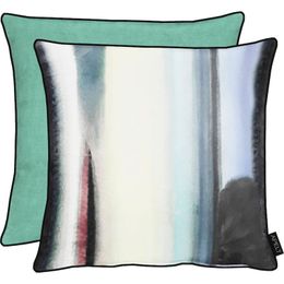 Apelt Dekokissen &raquo;Flynn&laquo; Wendekissenh&uuml;lle mit F&uuml;llung, 1 St&uuml;ck bunt Polyester B/L: 45cm x 45cm, 1 Stk.