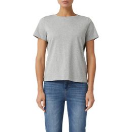comma, Comma Casual Identity Damen comma casual identity T-Shirt mit Rundhalsausschnitt, Regular Fit grau 34