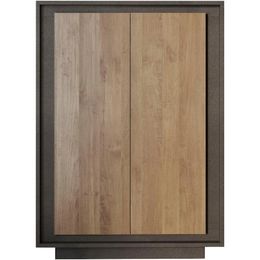 Home Affaire Highboard &raquo;Sky, B/H 106/171 cm, Stauraumschrank/Hochkommode, 2 T&uuml;ren&laquo; Softclosing, Korpus & Front 22 mm stark, Rahmen-Optik Holzwerkstoff