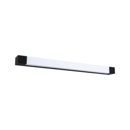 Paulmann LED Spiegelleuchte &raquo;Selection Bathroom Spiegelleuchte Quasar IP44 3000K 230V 11,2W&laquo; 1 Stk. Warmwei&szlig; Badezimmerleuchte schwarz 1, H: 4,5cm, 1 Stk.