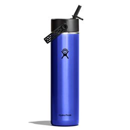 Hydro Flask Trinkflasche &raquo;24 OZ Lightweight Wide Flex Straw, 710 ml&laquo; blau Edelstahl 710ml