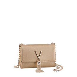 Valentino Handbags Valentino Bags Damen VALENTINO BAGS Umh&auml;ngetasche &raquo;DIVINA&laquo; Damen Handtasche, Schultertasche, Mini Bag mit Schmuckelement gold B/H/T: 17cm x 11,5cm x 