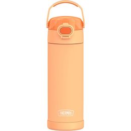 Thermos Isolierflasche &raquo;FUNTAINER Water Bottle, doppelwandiger Edelstahl, sp&uuml;lmaschinenfest&laquo; 0,47l, 12h kalt, mit dichschlie&szlig;endem Push Button Lid 