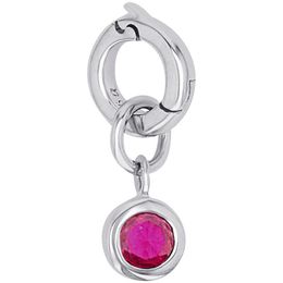 Amor Damen Charm-Einh&auml;nger &raquo;Geburtsstein&laquo; mit Zirkonia (synth.) oder Stein (synth.) bunt Juli