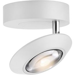 Neuhaus PURE LED Deckenleuchte &raquo;PURE Oculis&laquo; LED-Board 1 Stk. Warmwei&szlig; Dimmf&auml;hig &uuml;ber separaten Tronicdimmer, dreh- & schwenkbar 1, &Oslash; 15cm H: 8cm, 1 