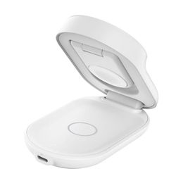 Belkin Wireless Charger &raquo;UltraCharge Faltbare magnetische 3-in-1-Ladestation mit Qi2 25W&laquo; Kunststoff Faltbares, leichtes Modell, das sich leicht 