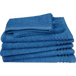 Dyckhoff Waschhandschuh &raquo;Waschhandschuh-Set BRILLANT 6-tlg., Baumwolle, 550 g/m&sup2;&laquo; Baumwolle Frottier, Baumwolle B/L: 16cmx21cm, 6 Stk., Frottier