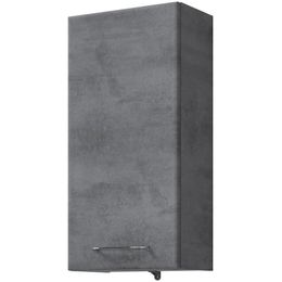 H&auml;ngeschrank &raquo;Quickset 945 Wand-Badschrank 35 cm breit mit 1 T&uuml;r und 2 Einlegeb&ouml;den&laquo; Badezimmer-H&auml;ngeschrank inkl. T&uuml;rd&auml;mpfer, Griffe in Chrom Glanz 