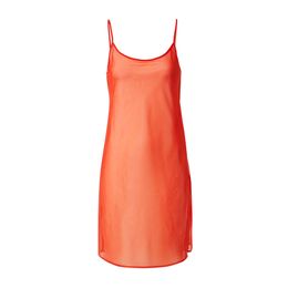 Calvin Klein Jeans Kleid Damen Gr&ouml;&szlig;e 36 orange Sommerkleid