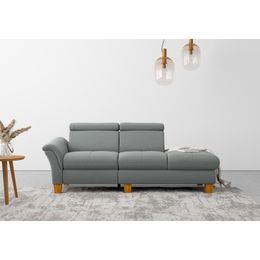 OTTO home Recamiere &raquo;Lindgren&laquo; wahlweise motorische TV-Funktion, Bettkasten und Kopfteilverstellung grau 100% Polyester B/H/T: 206cm x 84cm x 93cm, 